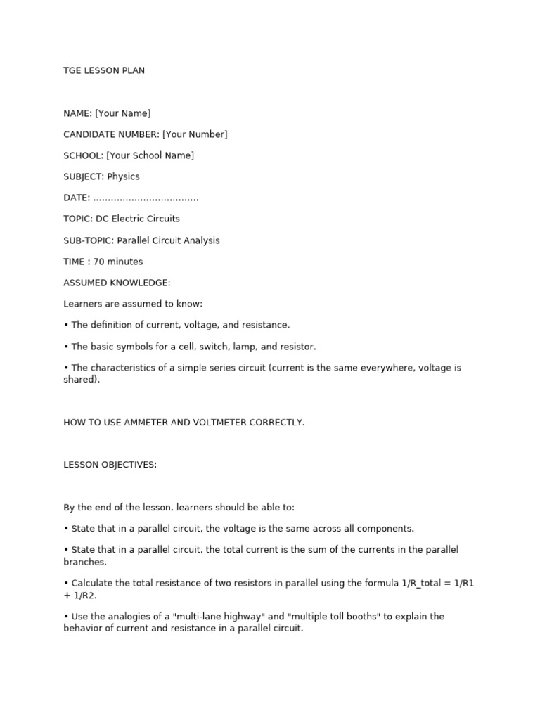Bernard Mandaza Assignment | PDF | Series And Parallel Circuits | Voltage