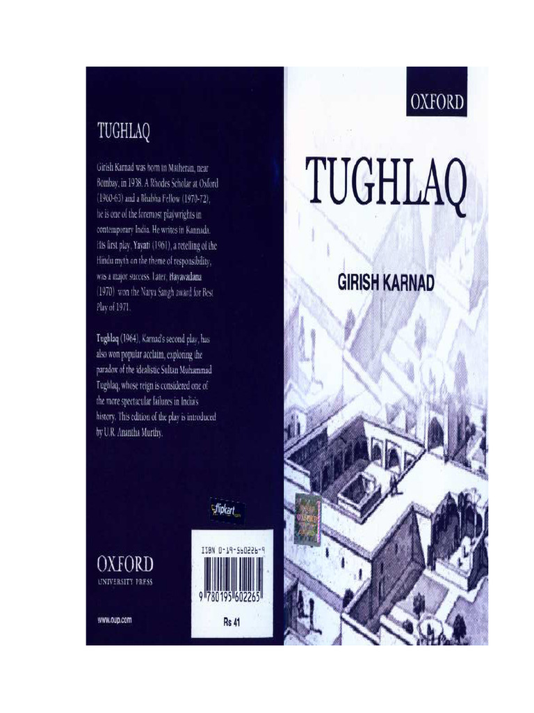 Tughlaq by Girish Karnard | PDF