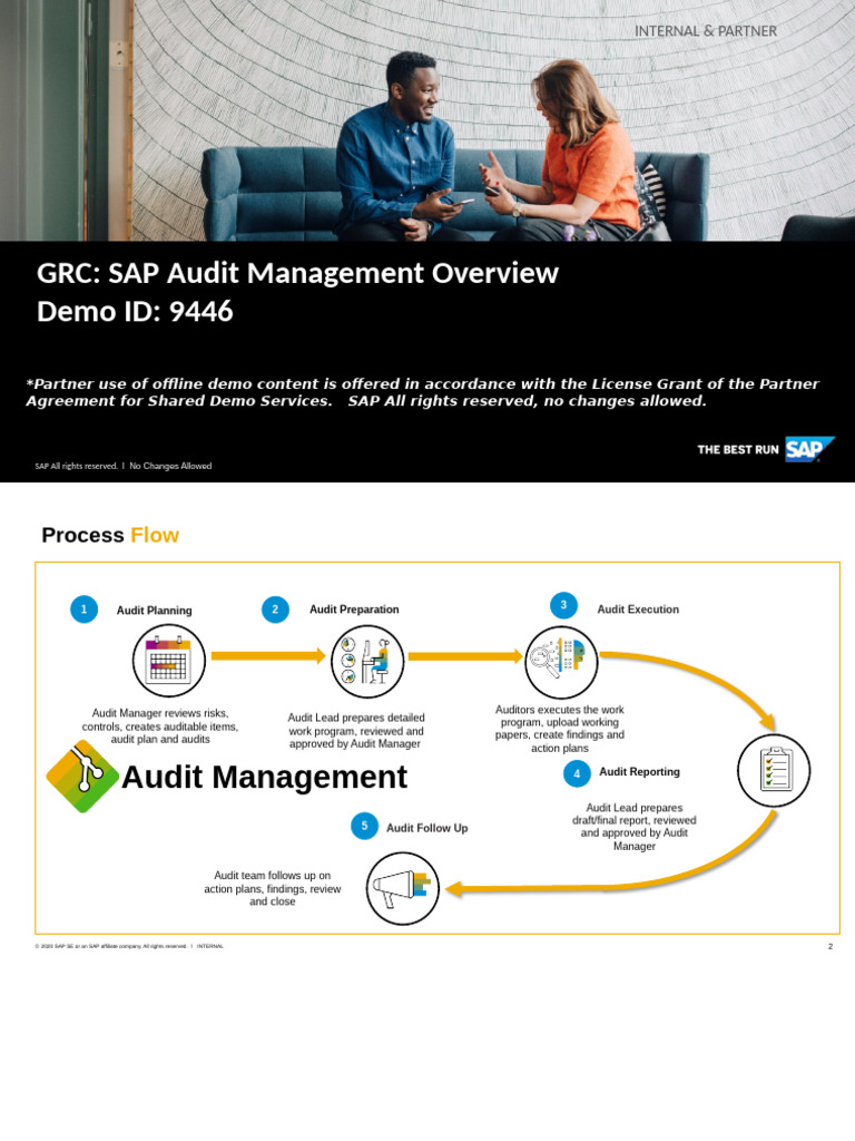 SAP Audit Management Process Overview | PDF | Audit | Accounting