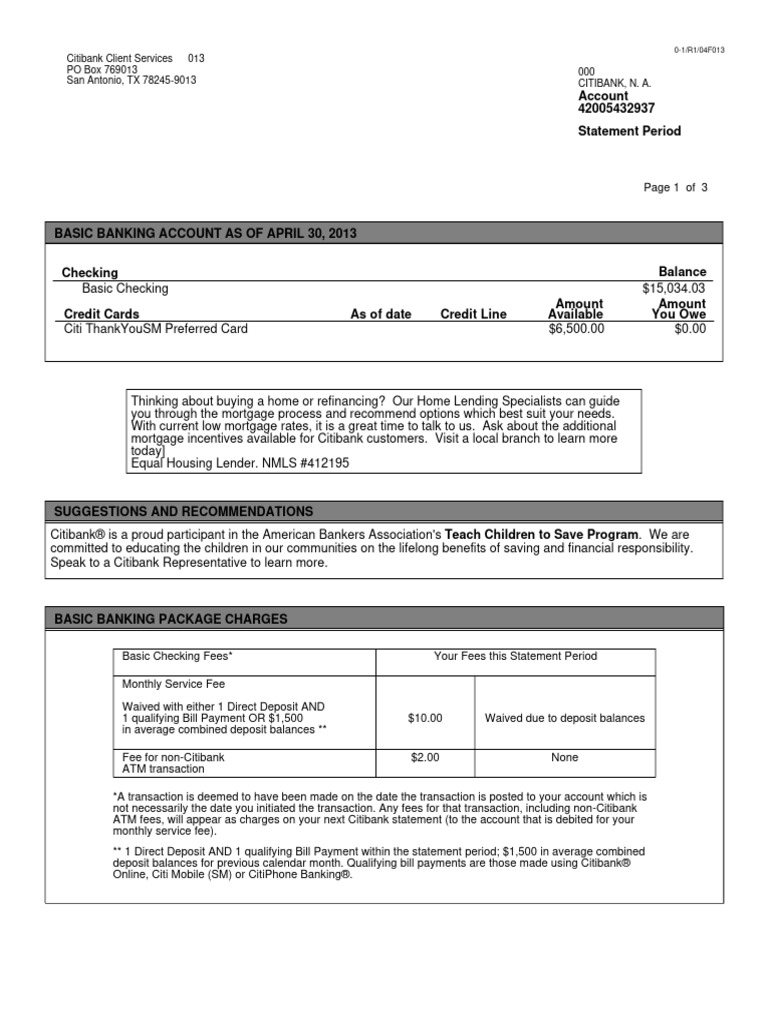 Citibank | PDF | Banks | Credit Card