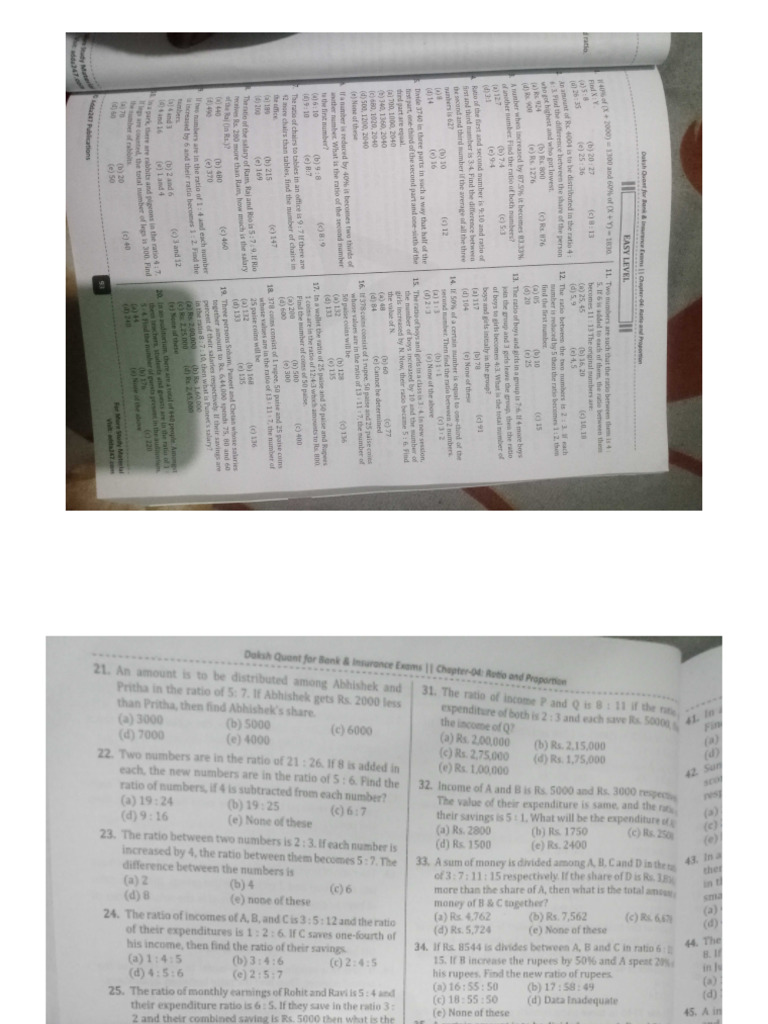 Daksh Quant 101 200 | PDF