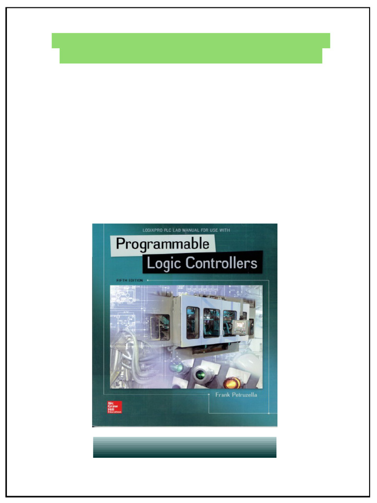 Logixpro PLC Manual For Programmable Logic Controllers Frank D ...
