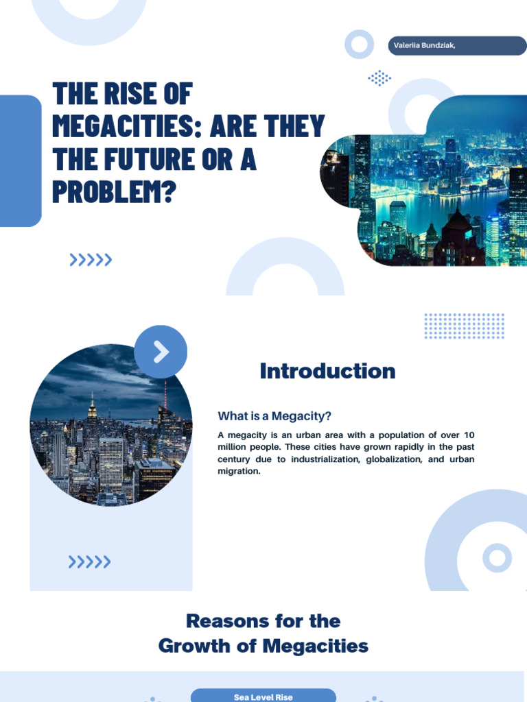 The Rise of Megacities Are They The Future or A Problem | PDF | Arctic ...