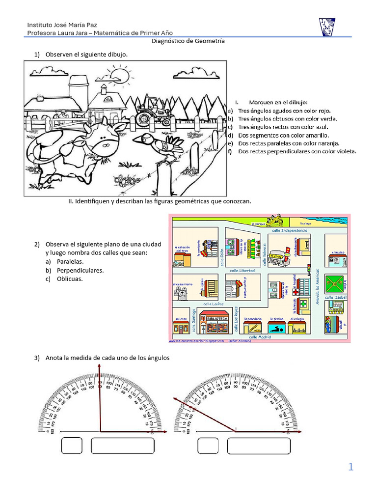 Diagn Stico de Geometr A | PDF