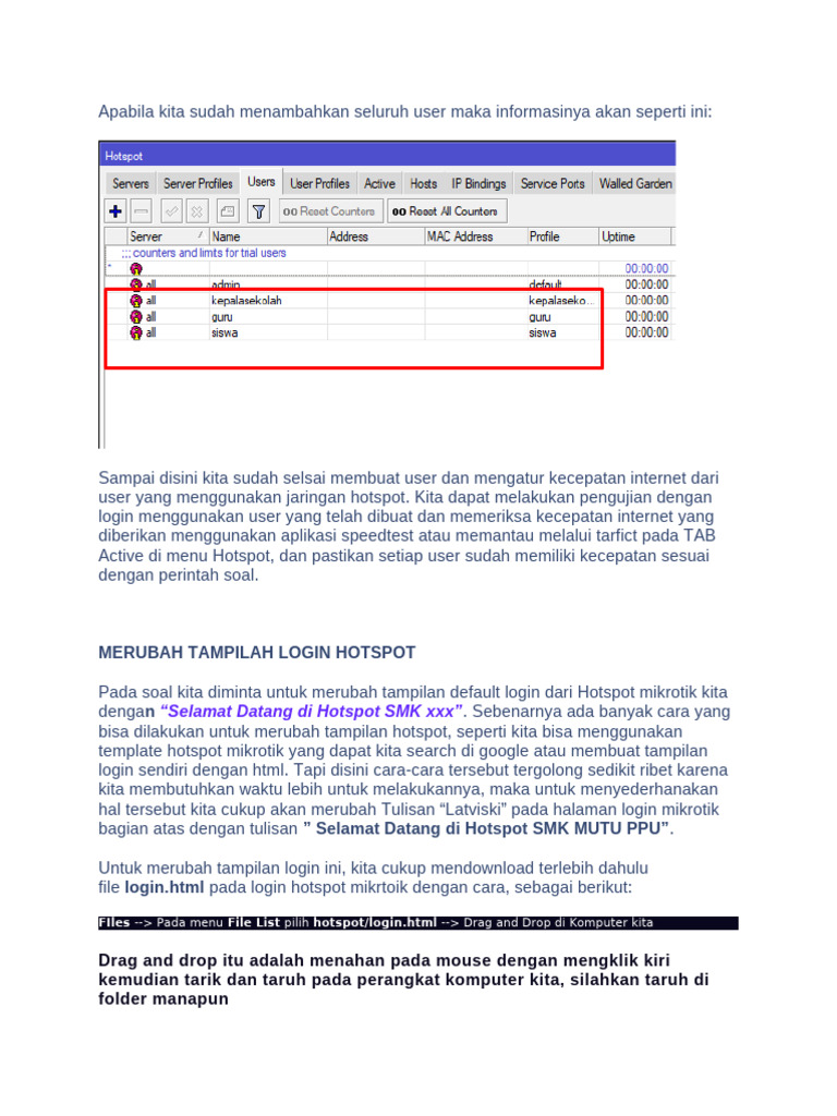Bahan Buat Jobsheet Vlan Routing | PDF