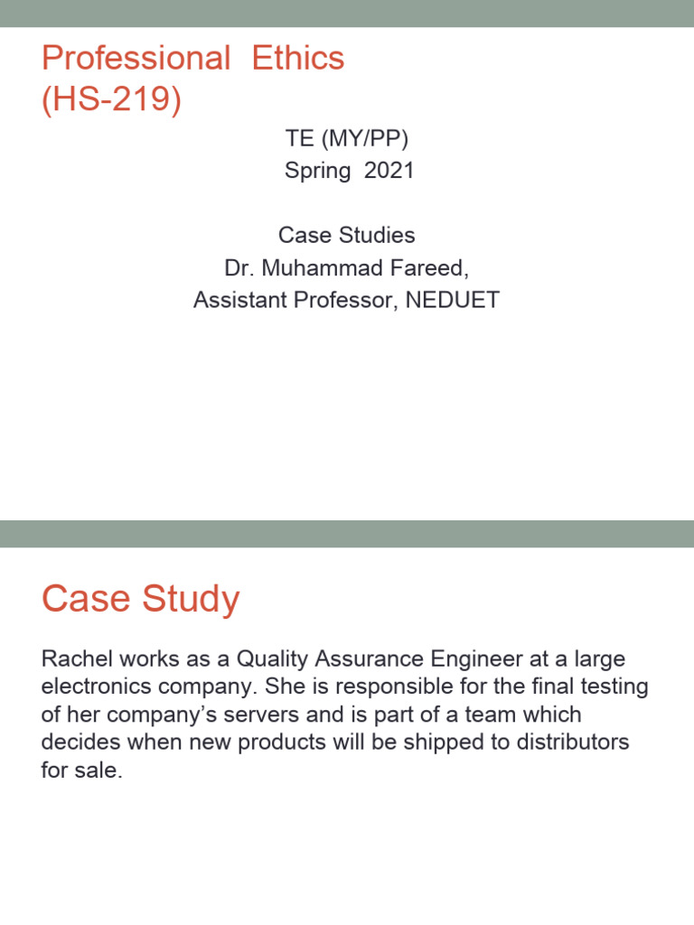 Ethical Dilemmas in Engineering Practices | PDF