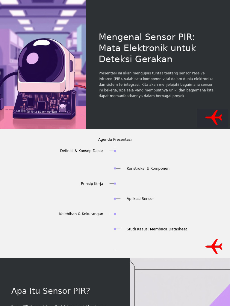 Mengenal Sensor PIR Mata Elektronik Untuk Deteksi Gerakan[1] | PDF