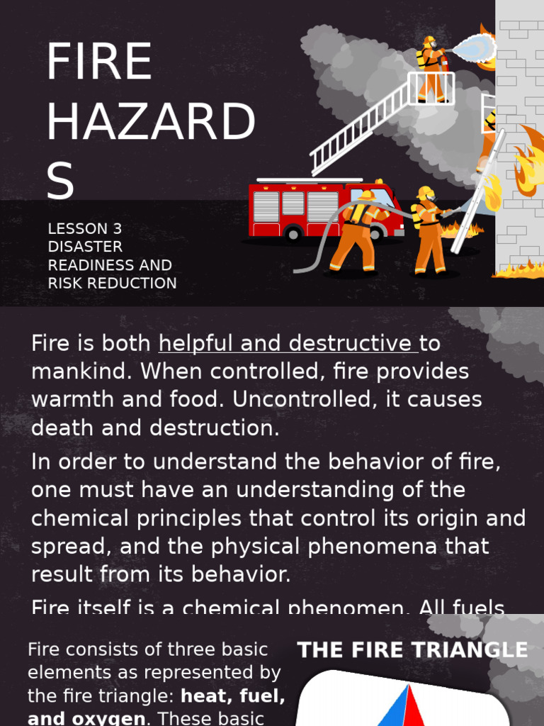 Group 4 Fire Hazards | PDF | Fires | Combustion