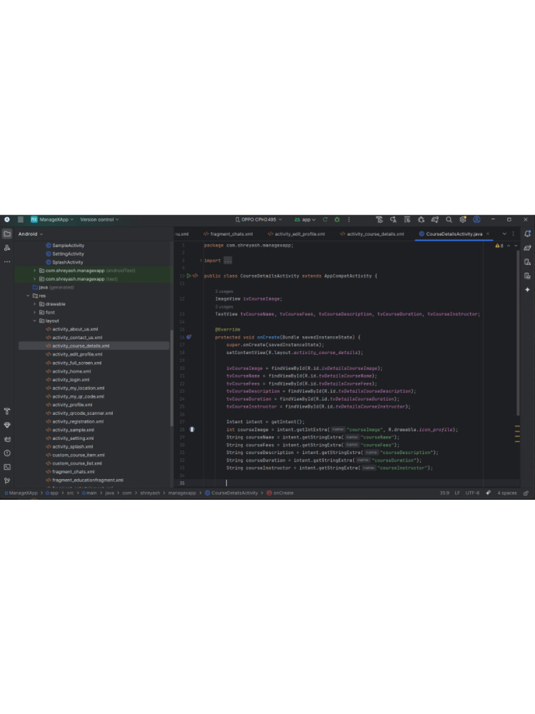 Task 18 Course Details Backend | PDF