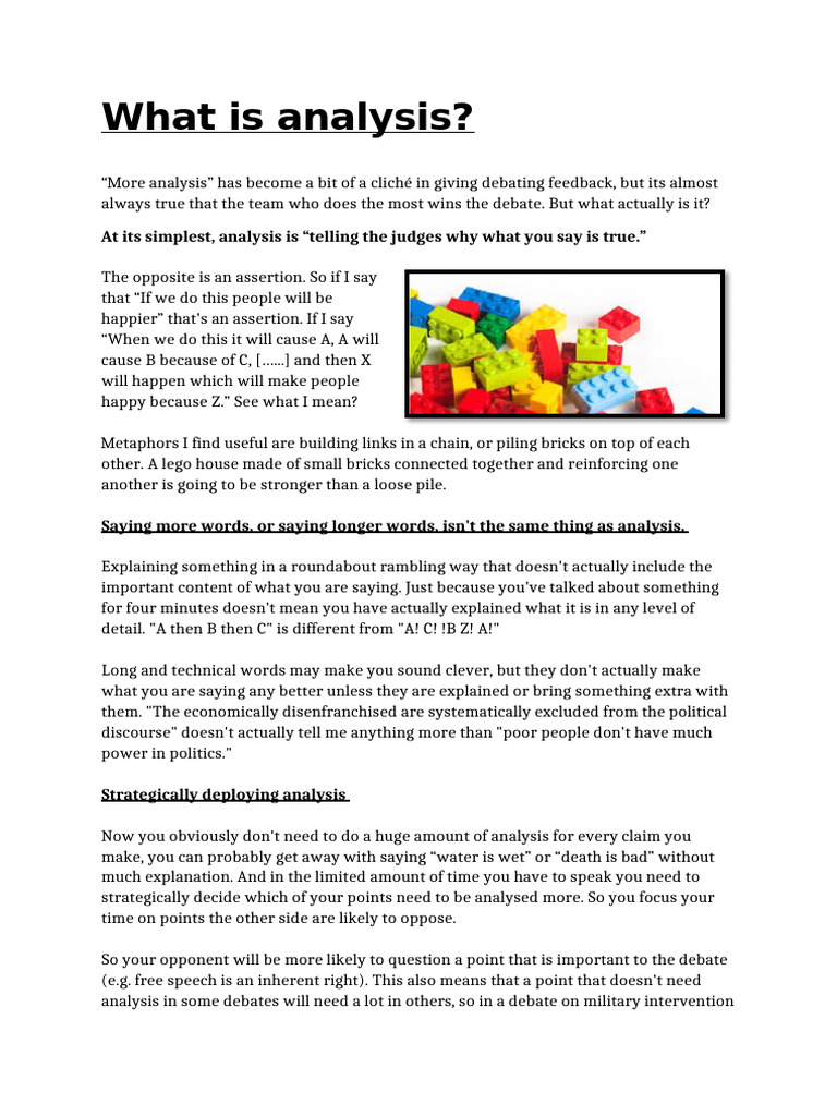 Analysis, Comparative, Logical Structure - John Harper | PDF | Argument | Epistemology