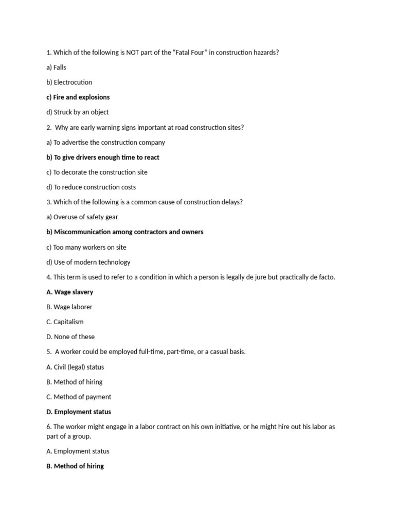 Quiz Ce Orientation | PDF | Labour Economics | Employment