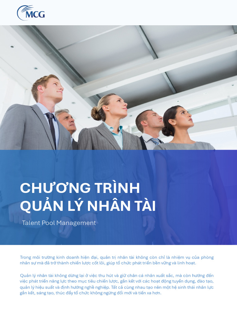 Brochure Quản Lý Nhân Tài | PDF