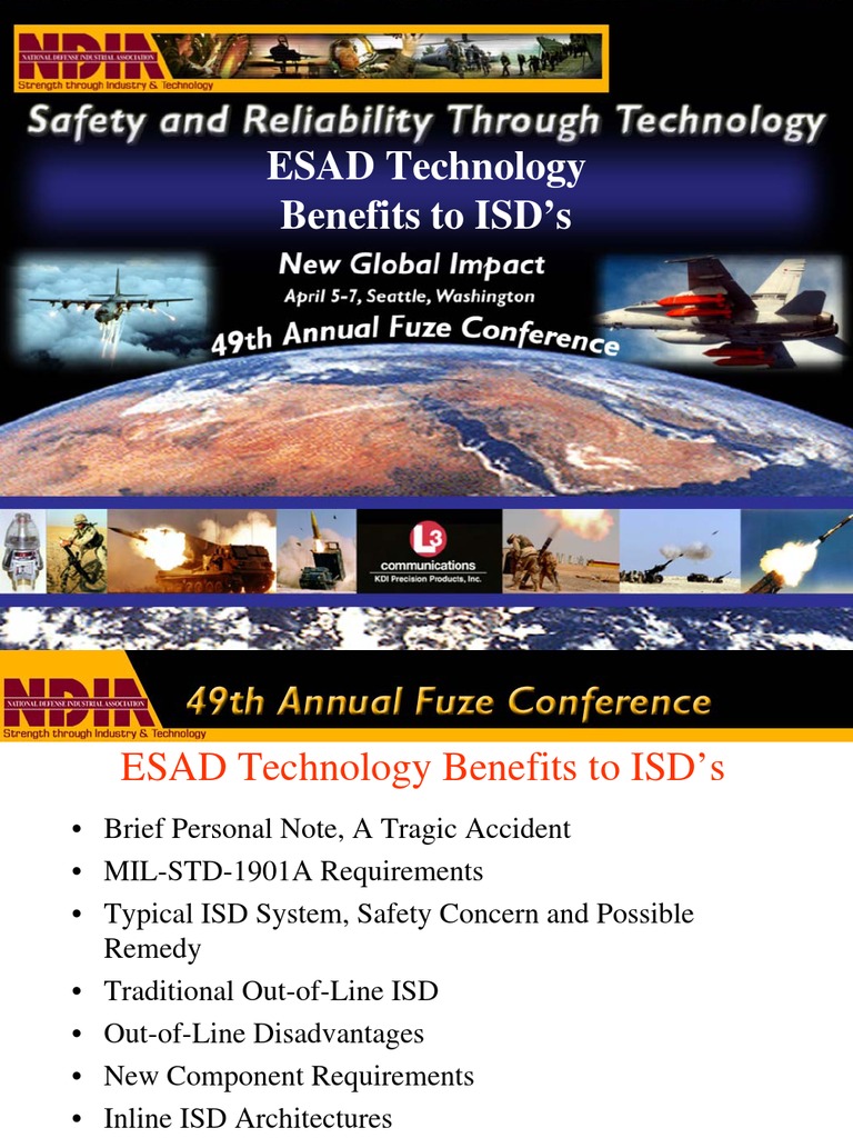 1c - Forrestall Slides NDIA Conference | PDF | Ignition System | Engines