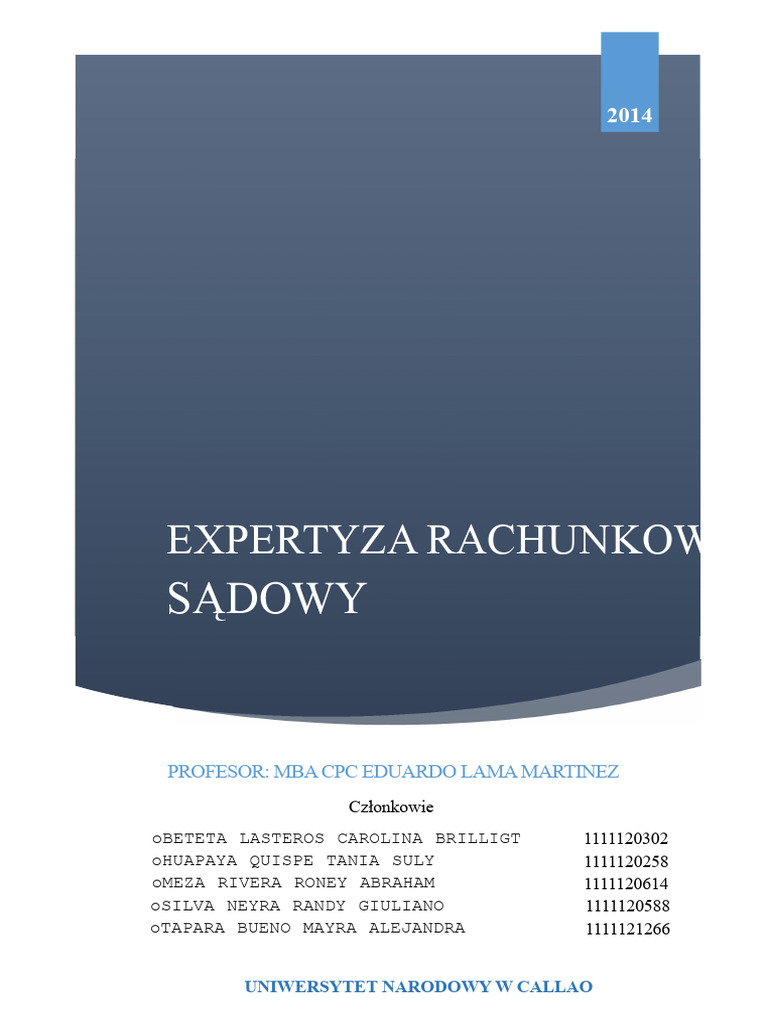 Opinia Kwestionariusz 1 PDF | PDF