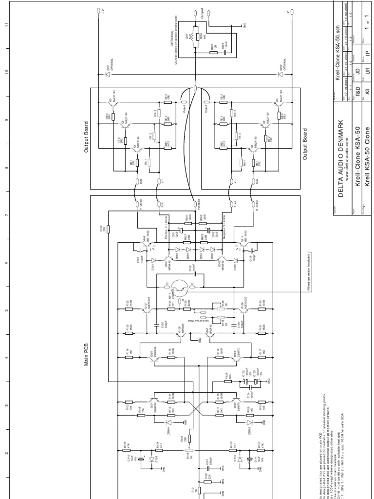 Krell Clone Schematic | PDF