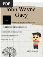 John Wayne Gacy: ASPD Profile Analysis | PDF | Psychopathy | Antisocial ...