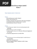 Wykład 10 - Stany Skupienia | PDF