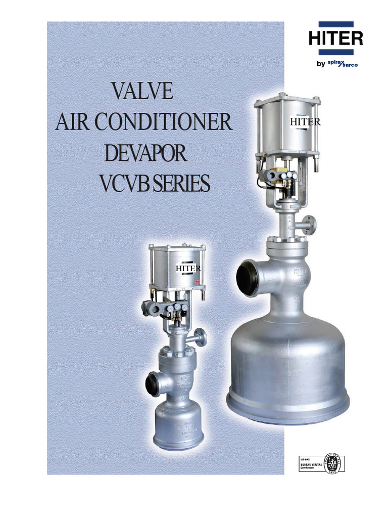 Steam Conditioning Valve VCVB Series | PDF | Valve | Steam