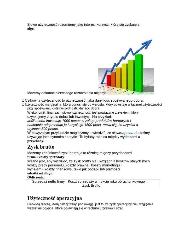 Zysk Brutto | PDF