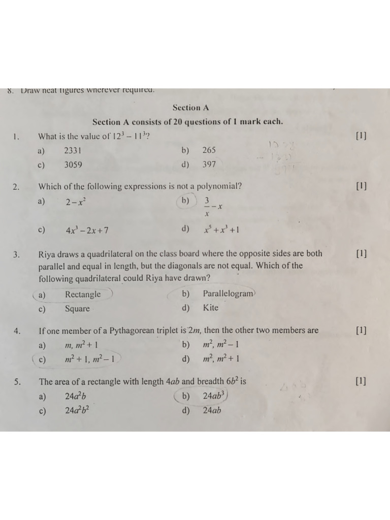 1758274387485.VIII Math Sample Paper 2 - Compressed | PDF