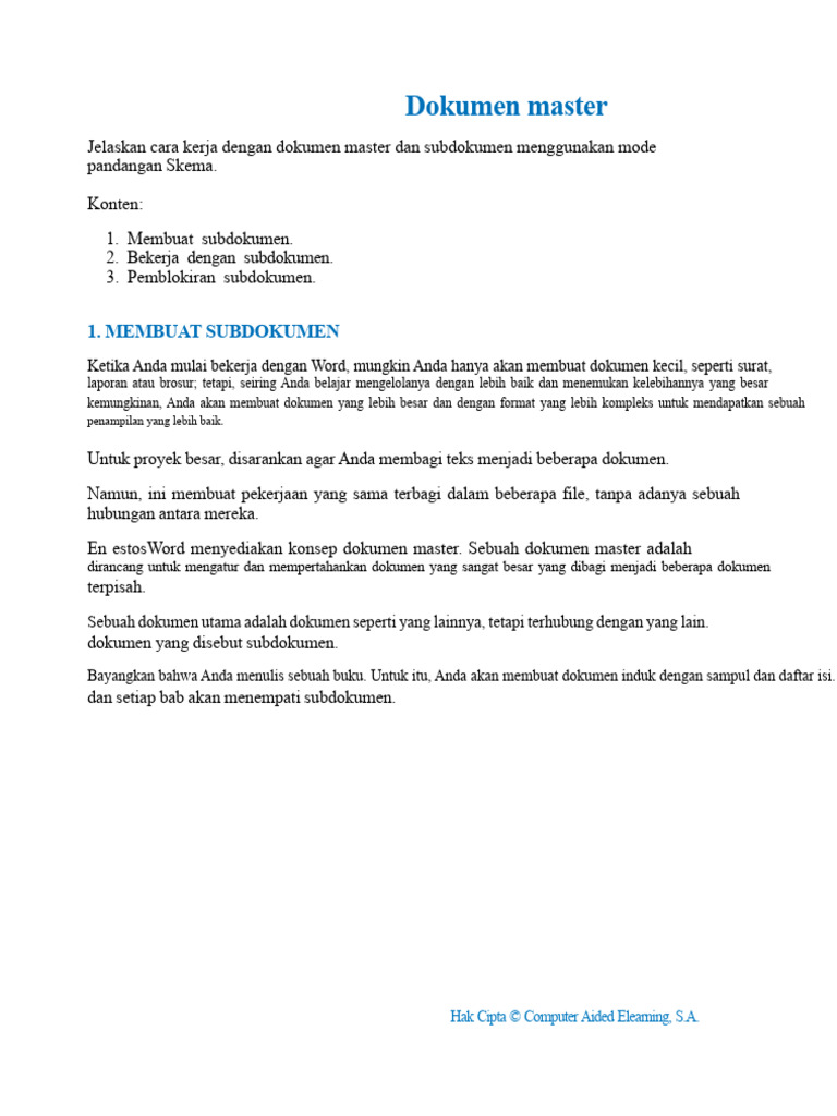 Sem 1. Dokumen Utama | PDF