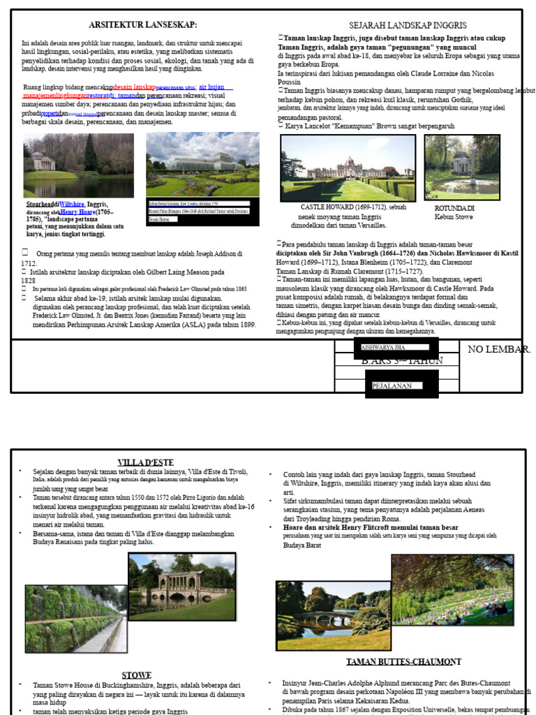 Sejarah Landskap | PDF