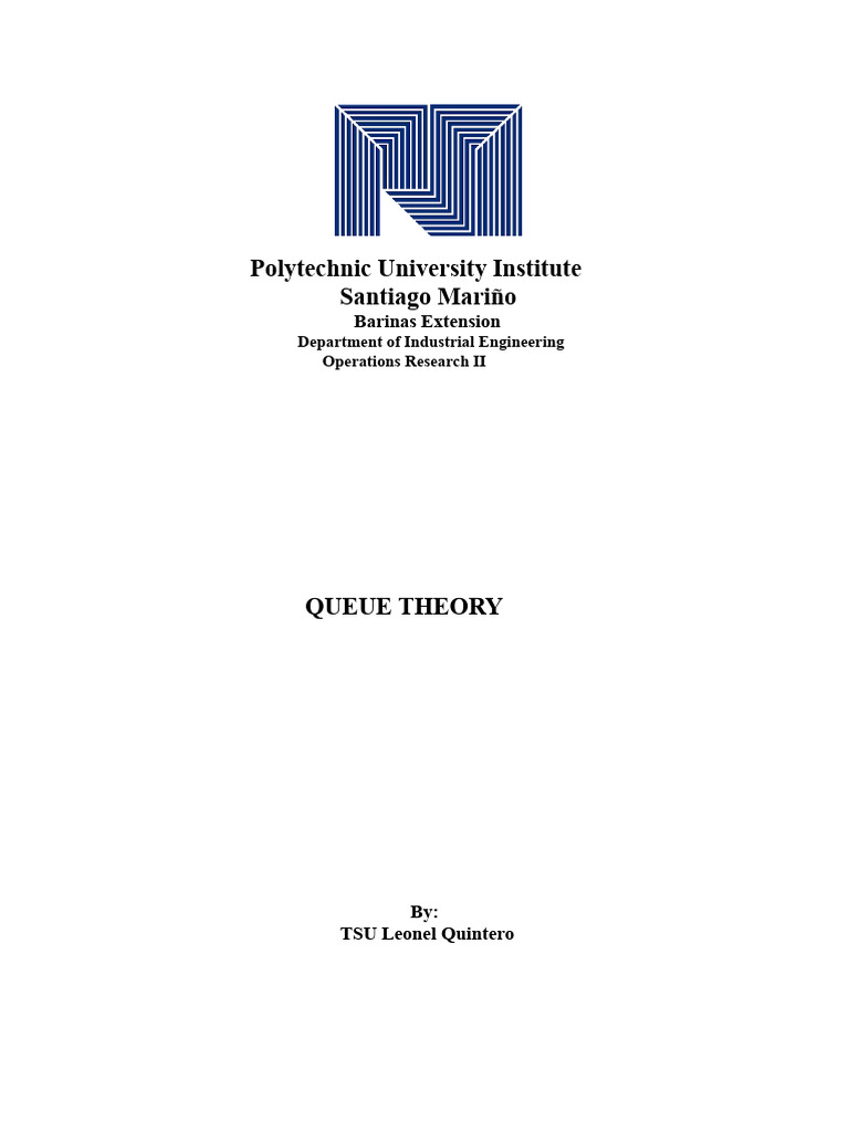Understanding Queue Theory Basics | PDF | Applied Mathematics