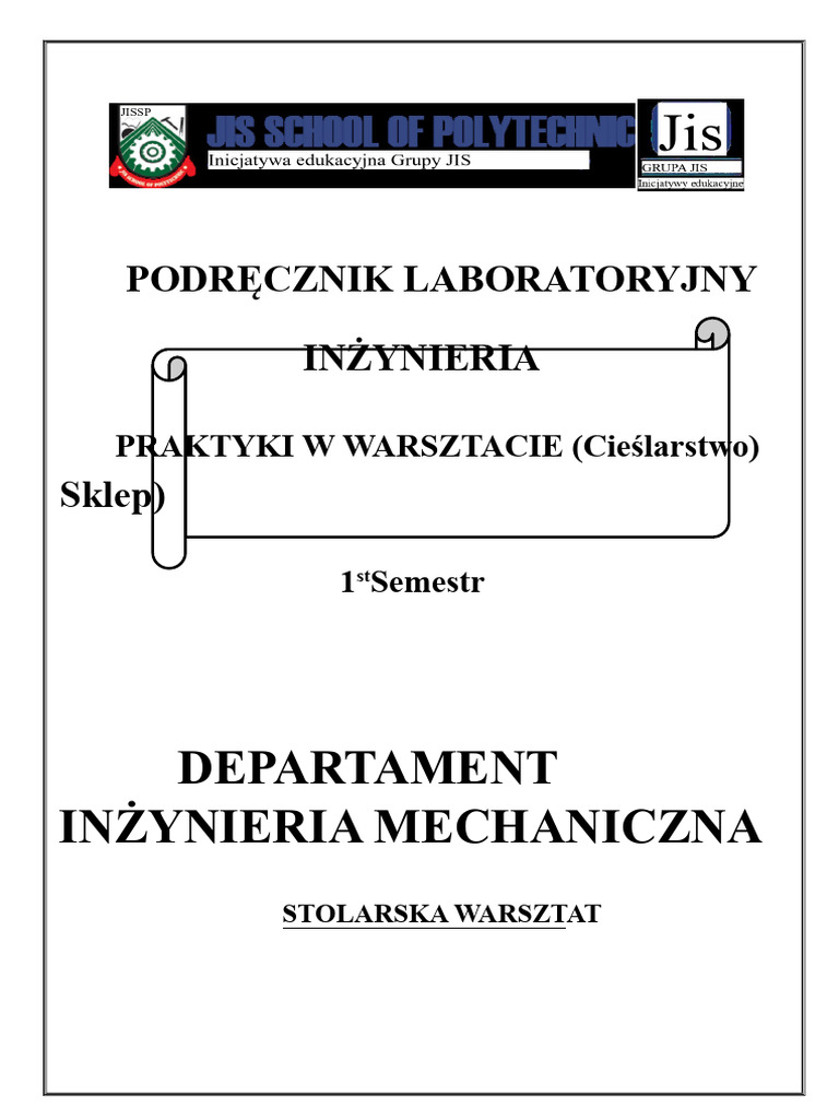 RĘCZNIK WARSZTATU CIEŚLARSKIEGO (Poprawiony) | PDF