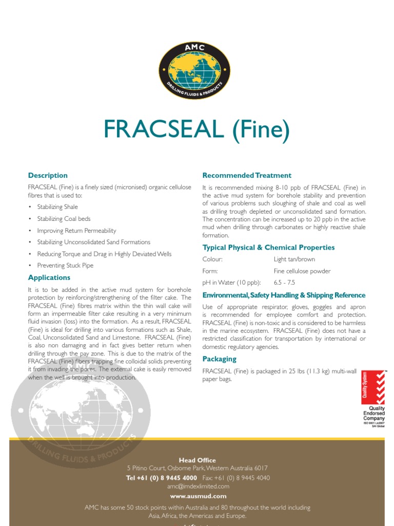 Fracseal (Fine) | PDF