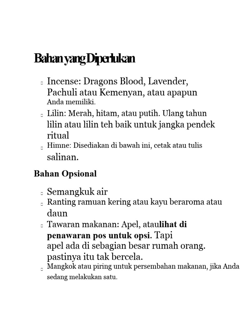 Ritual Persembahan untuk Hekate | PDF