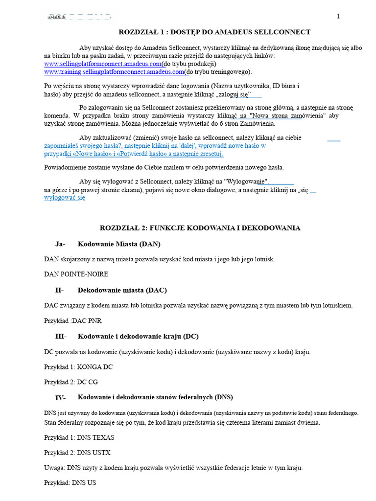 Dokument Amadeus | PDF
