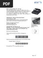 Aclas ETR Machine User Guide | PDF