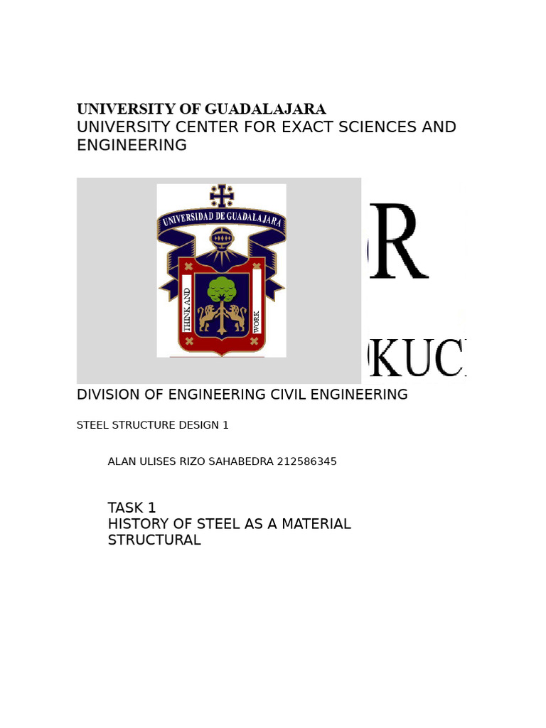 History of First Steel Structures | PDF | Steel | Iron