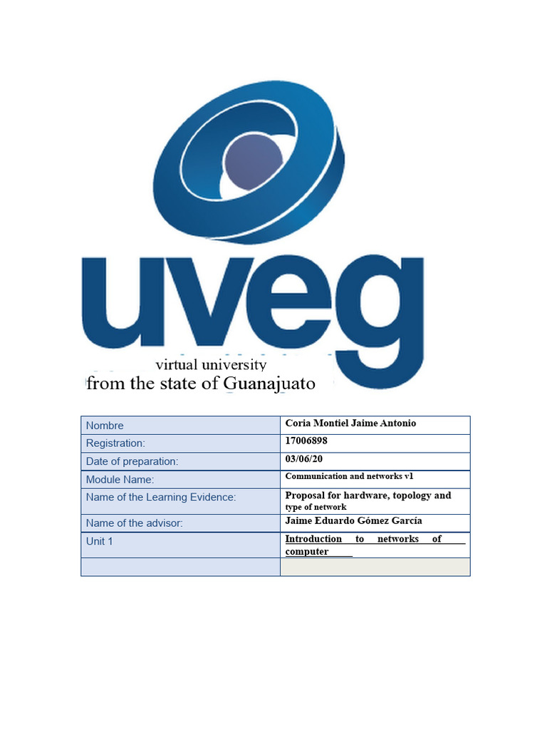 Network Design Proposal for ConstruBajío | PDF | Computer Network ...