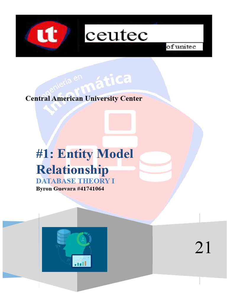 Task #1 Entity Relationship Model | PDF | Databases | Identity Document