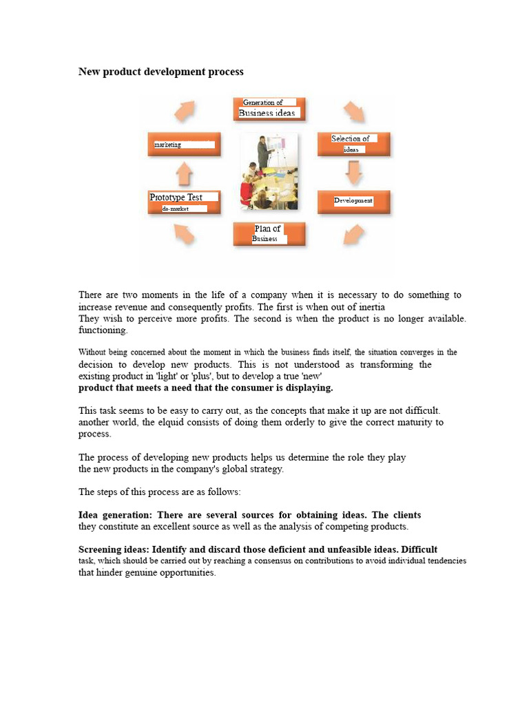 New Product Development Process | PDF | Marketing | Market (Economics)