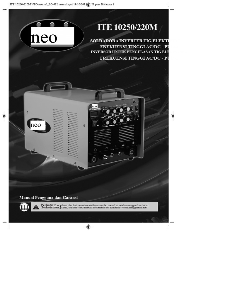 Ite 10250-220m Neo Manual | PDF