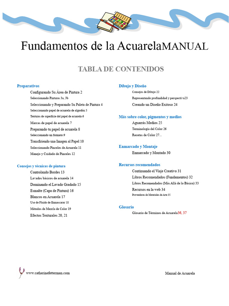 Guía Completa de Acuarela para Principiantes | PDF | Color | Pinturas