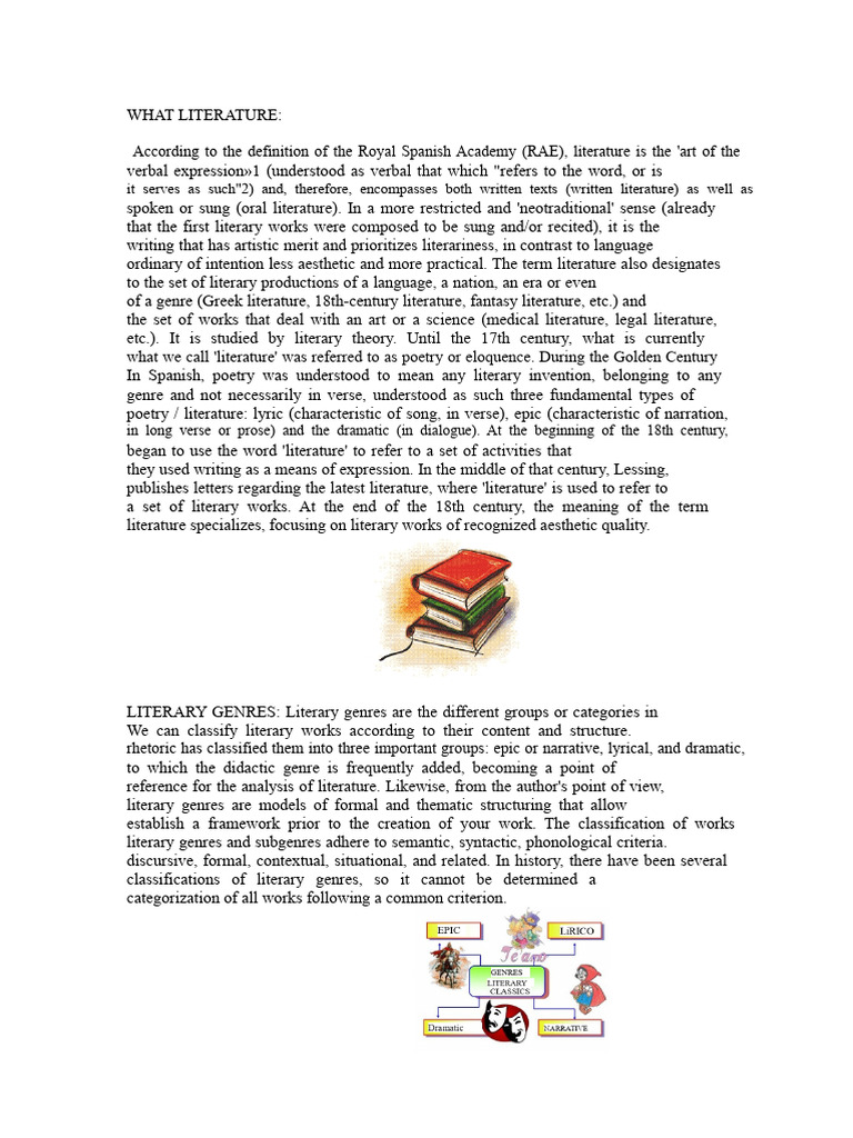 Understanding Literature and Its Genres | PDF | Genre | Poetry