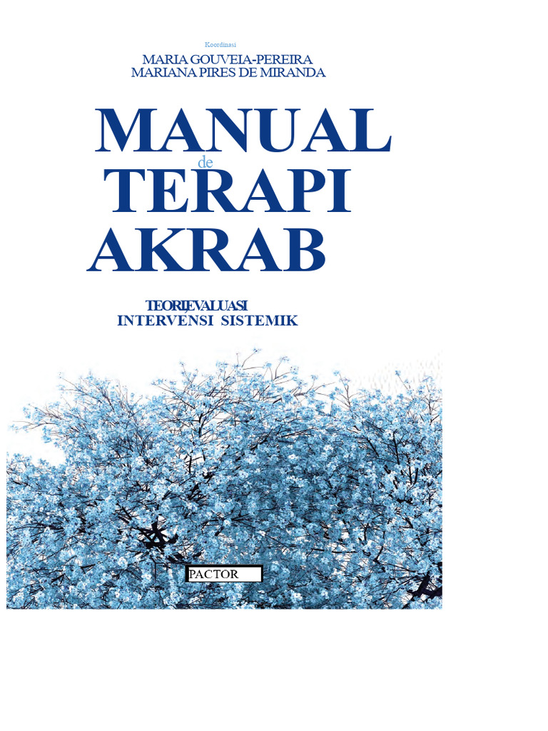 Manual Terapi Keluarga - Teori, Penilaian Dan Intervensi Sistemik | PDF
