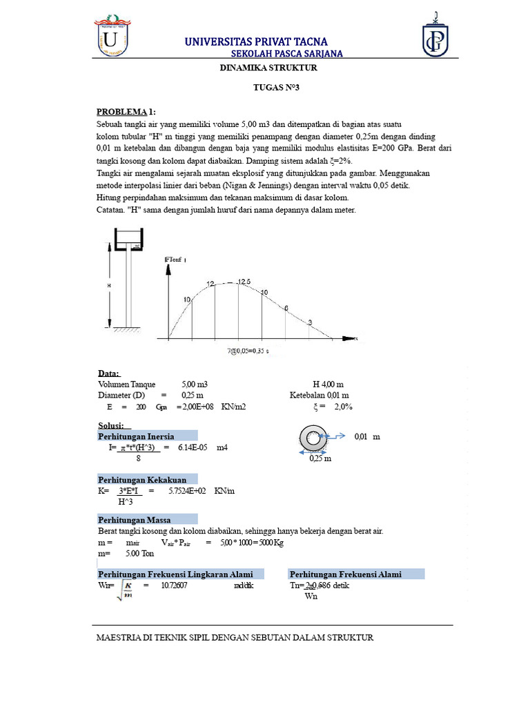 Latihan Gempa Yang Diselesaikan | PDF