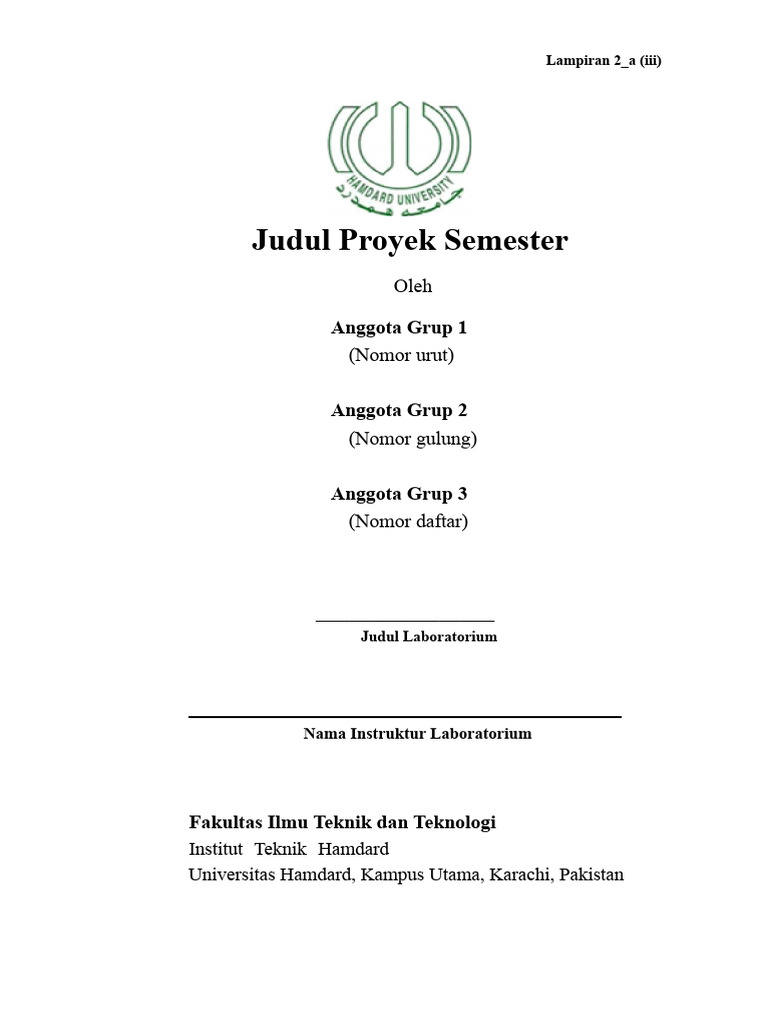 Proyek Semester Teknik Elektronika | PDF