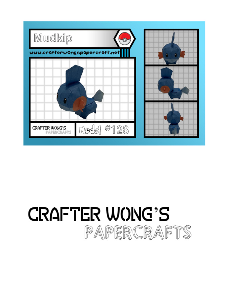 Lined Chibi Mudkip | PDF