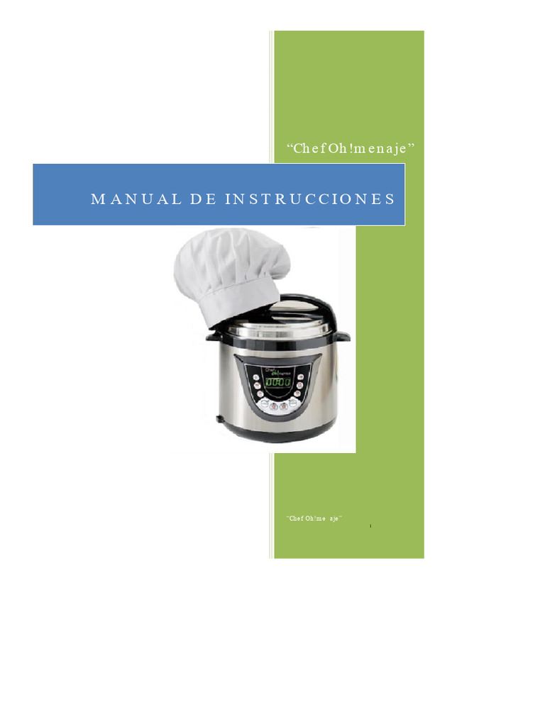 Chef Oh!m en Aje Cooking Manual | PDF | Baking | Cooking