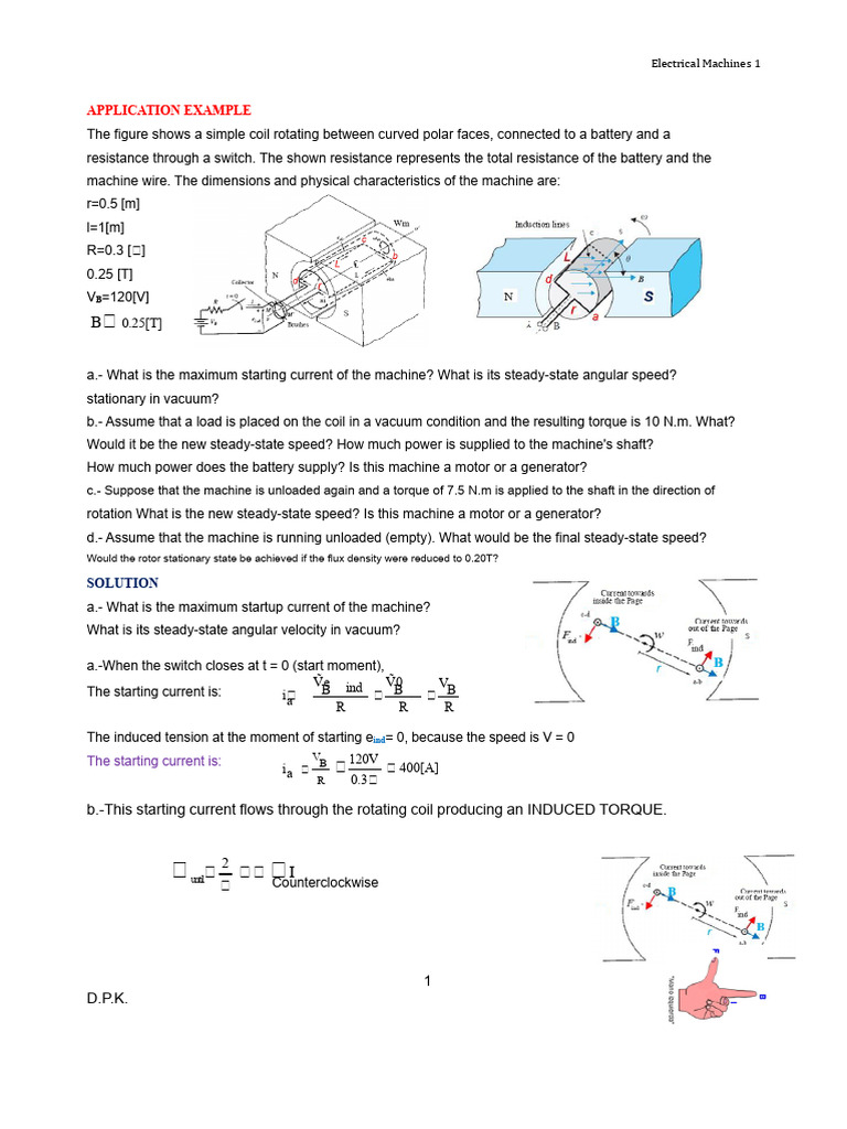 Example of Rotating Spiral | PDF | Electric Motor | Mechanical Engineering