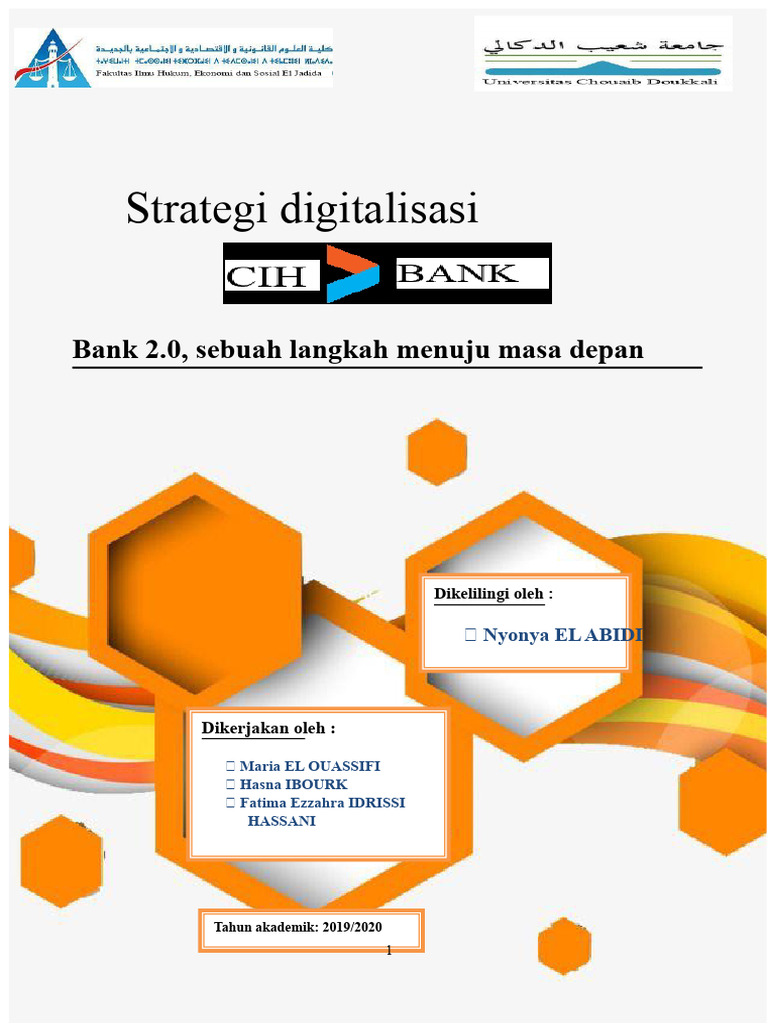 Digitalisasi Perbankan CIH | PDF