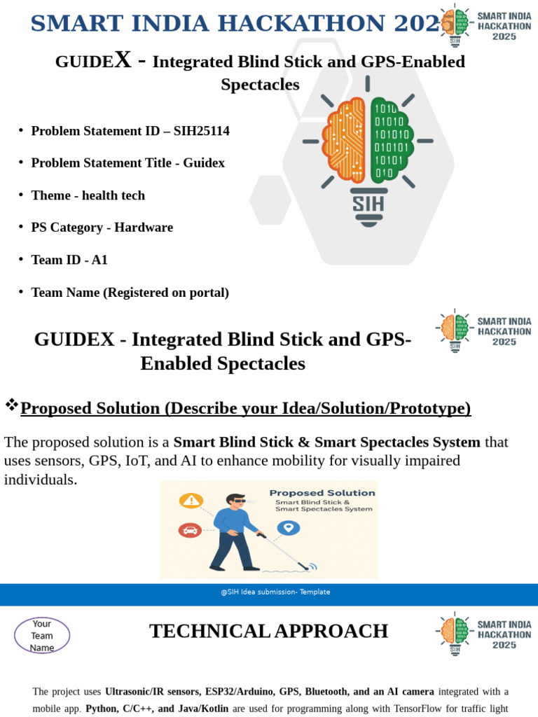 Sih Batch 1 PPT Sample | PDF | Artificial Intelligence | Intelligence ...