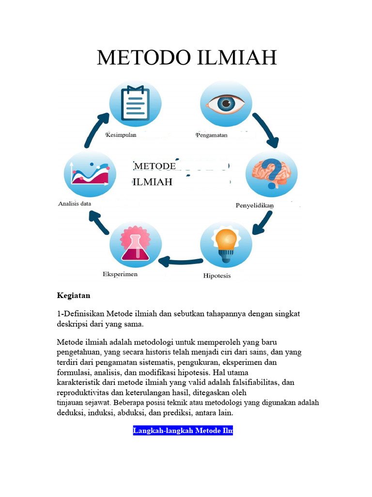 METODE ILMIAH | PDF