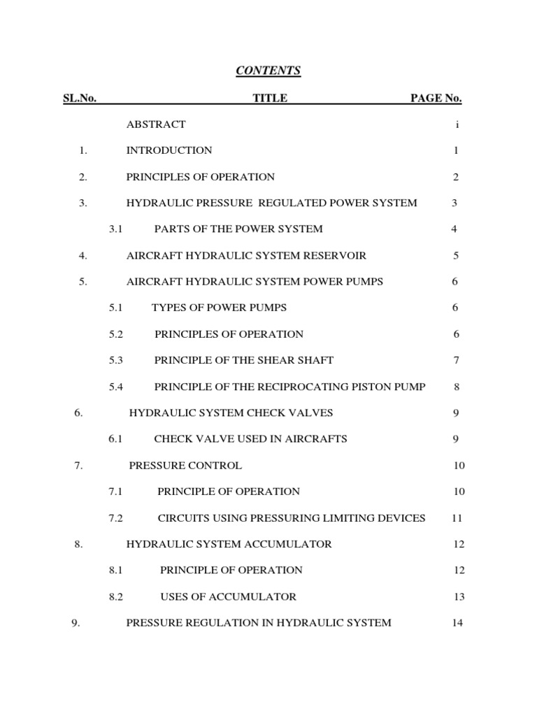 Basic Hydraulic Systems Overview | PDF