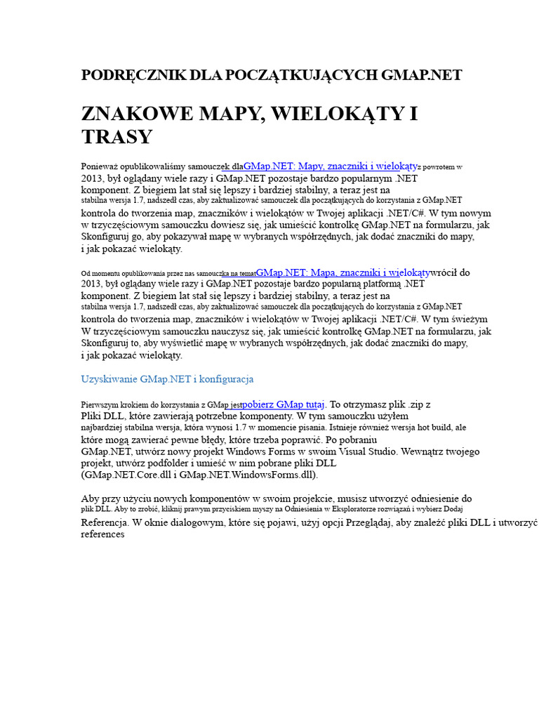 GMAP .Net | PDF